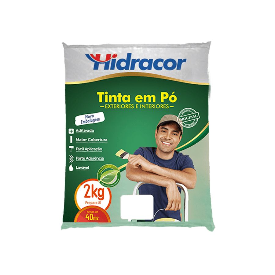 Tinta em Pó Amarelo 1006 2kg Hidracor - Acal Home Center