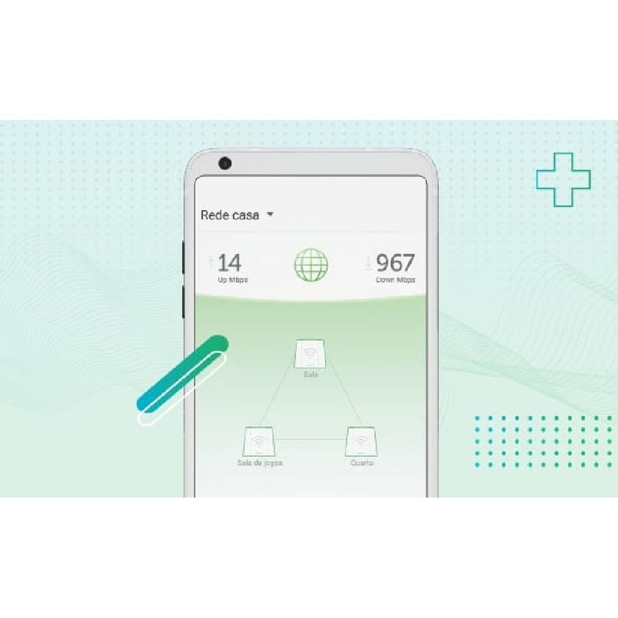 Roteador Mesh Twibi Giga Mais Intelbras - Acal Home Center