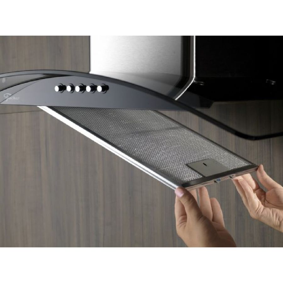 Coifa de Parede Fit 60cm Vidro 220V Fischer - Acal Home Center