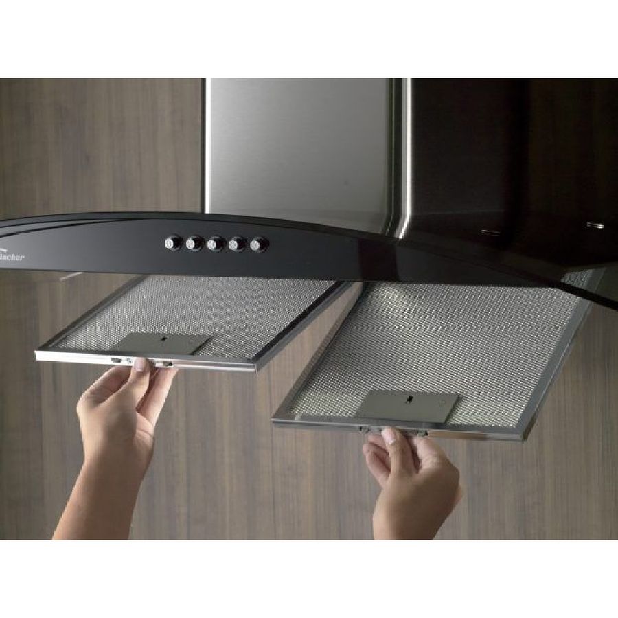 Coifa de Parede Fit 90cm Vidro 220V Fischer - Acal Home Center