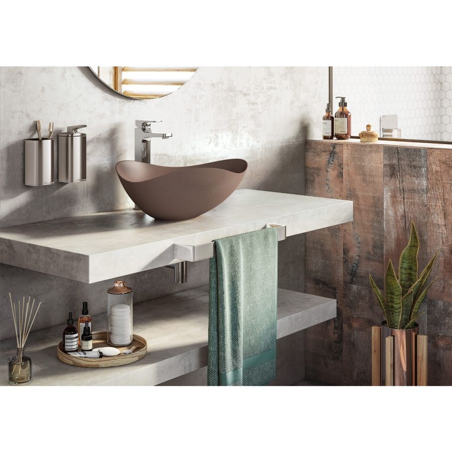 Cuba de Apoio 375 Ruy Ohtake Café Marrom Roca Celite - Acal Home Center