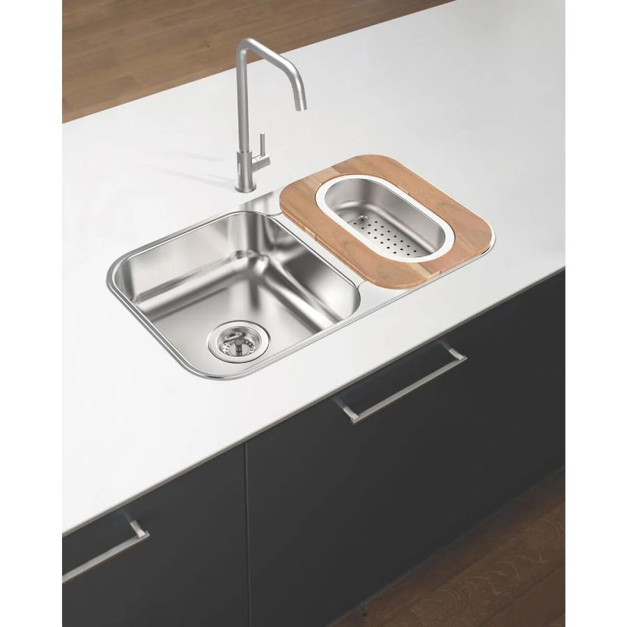 Cuba Dupla 69X40cm Aço Inox Polido Tramontina - Acal Home Center