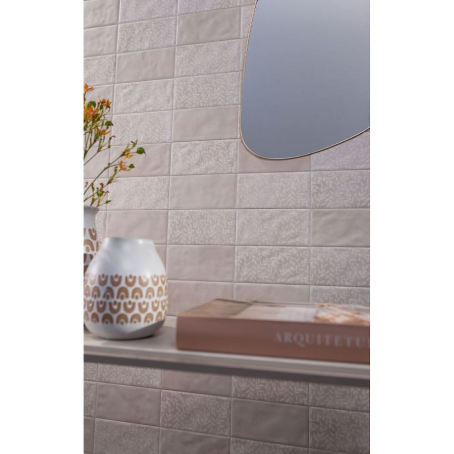 Revestimento 10x20cm Iris Marfim Mate Tipo A Decortiles Eliane - Acal Home Center