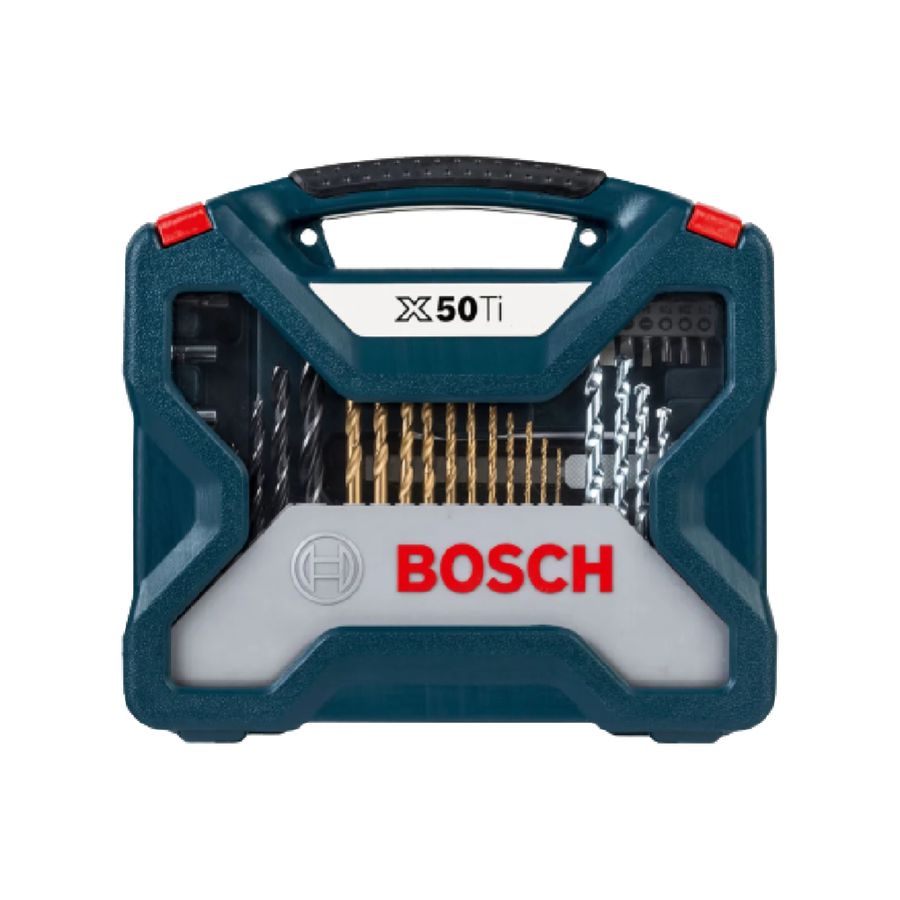 Kit X-Line 50 brocas Titanium Bosch - Acal Home Center