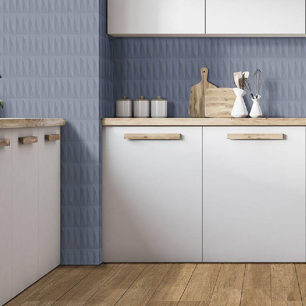 Revestimento 43.2x91cm Rubik Azul Tipo A Ceusa - Acal Home Center